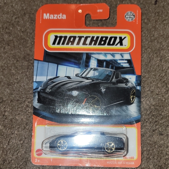 MATCHBOX | Toys | Matchbox Mazda Mx5 Miata Toy Car Black | Poshmark
